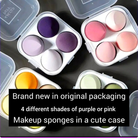 Makeup | 525 Brand New 4 Different Shades Of Purple Or Pink Makeup ...